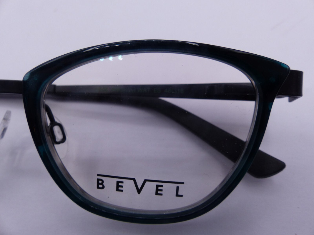 BEVEL 2544 ANGKOR WAT EMERALD/SHARK SKIN WOMENS EYEGLASSES FRAMES SIZE ...