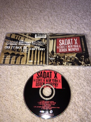 The State...By Sadat X CD EP RARE! Rap Hip-Hop Erick Sermon Artifacts ...
