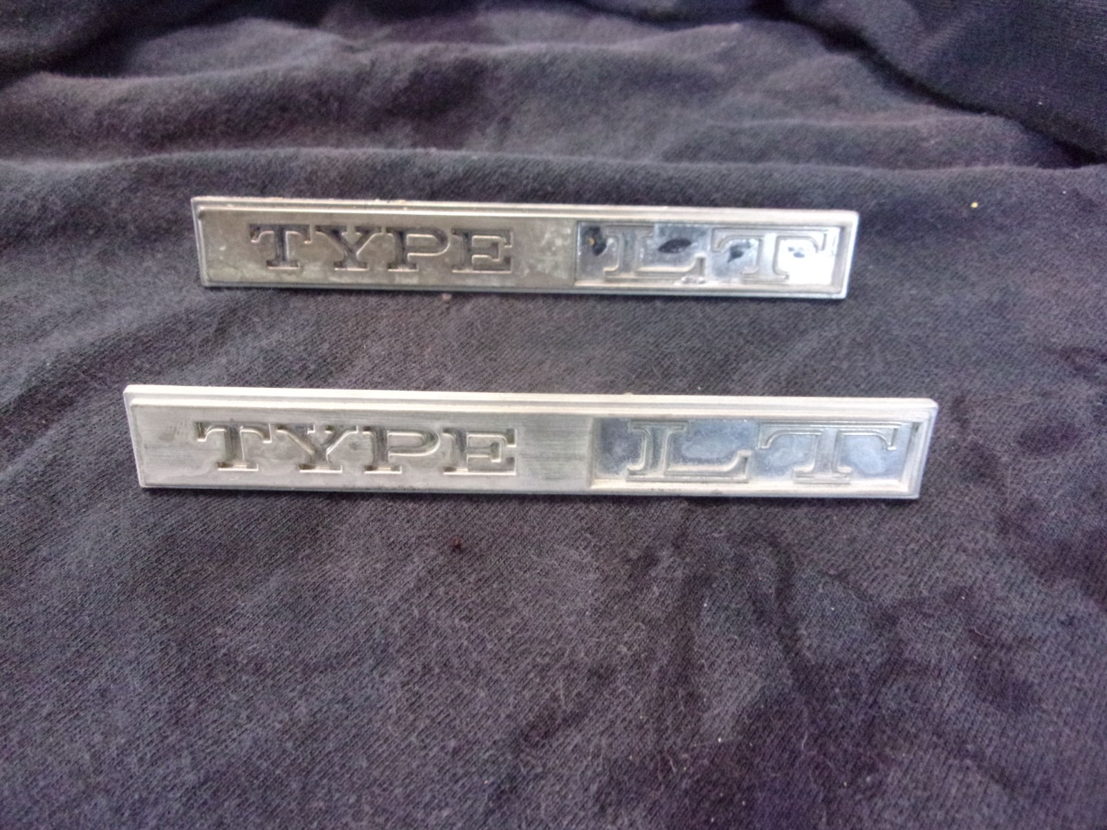 72 73 74 75 76 CAMARO TYPE LT EMBLEMS PAIR OEM ALL MOUNT PINS INTACT | eBay