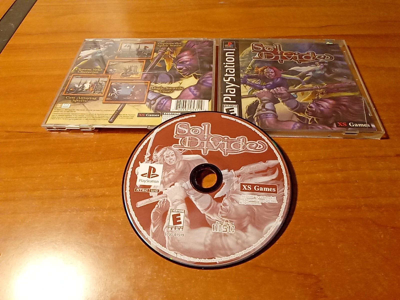 CIB Sol Divide (Sony PlayStation 1 PS1, 2002) Complete *TESTED ...