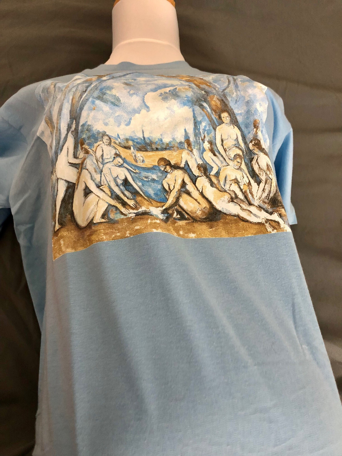Cezanne The Large Bathers 90s Philadelphia Museum Of Art T-Shirt Small ...