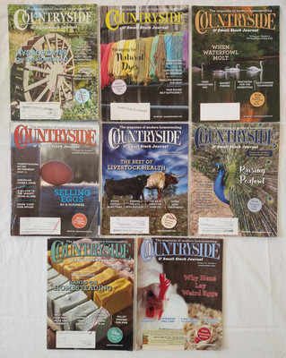 8 Countryside Magazines 2020-2023 Homesteading | eBay