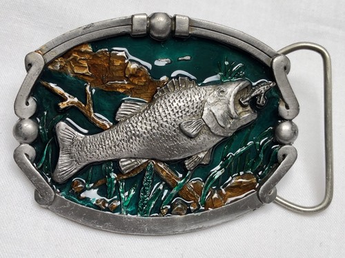 Buckles Of America Masterpiece Collection - Large Mouth Bass Fish ...