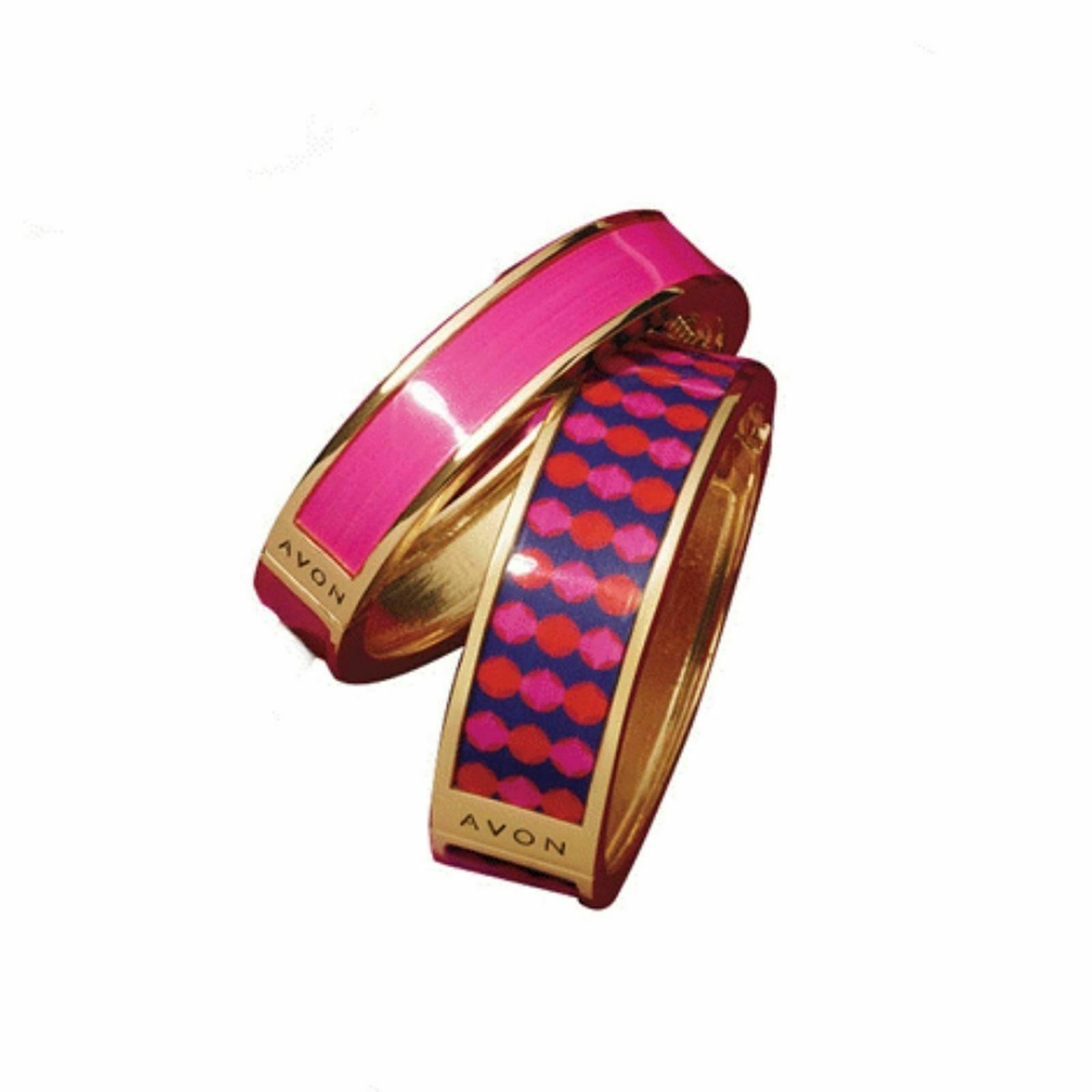 Avon Signature Collection Pink Joyful Bangle Set for sale online | eBay