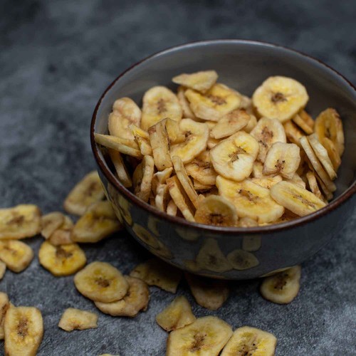 Bio Bananenchips geröstet und gesüßt 3000g (3x1kg) Bio Trockenfrüchte ...