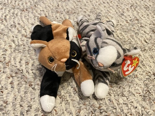 TY Beanie Baby Calico Cats | eBay