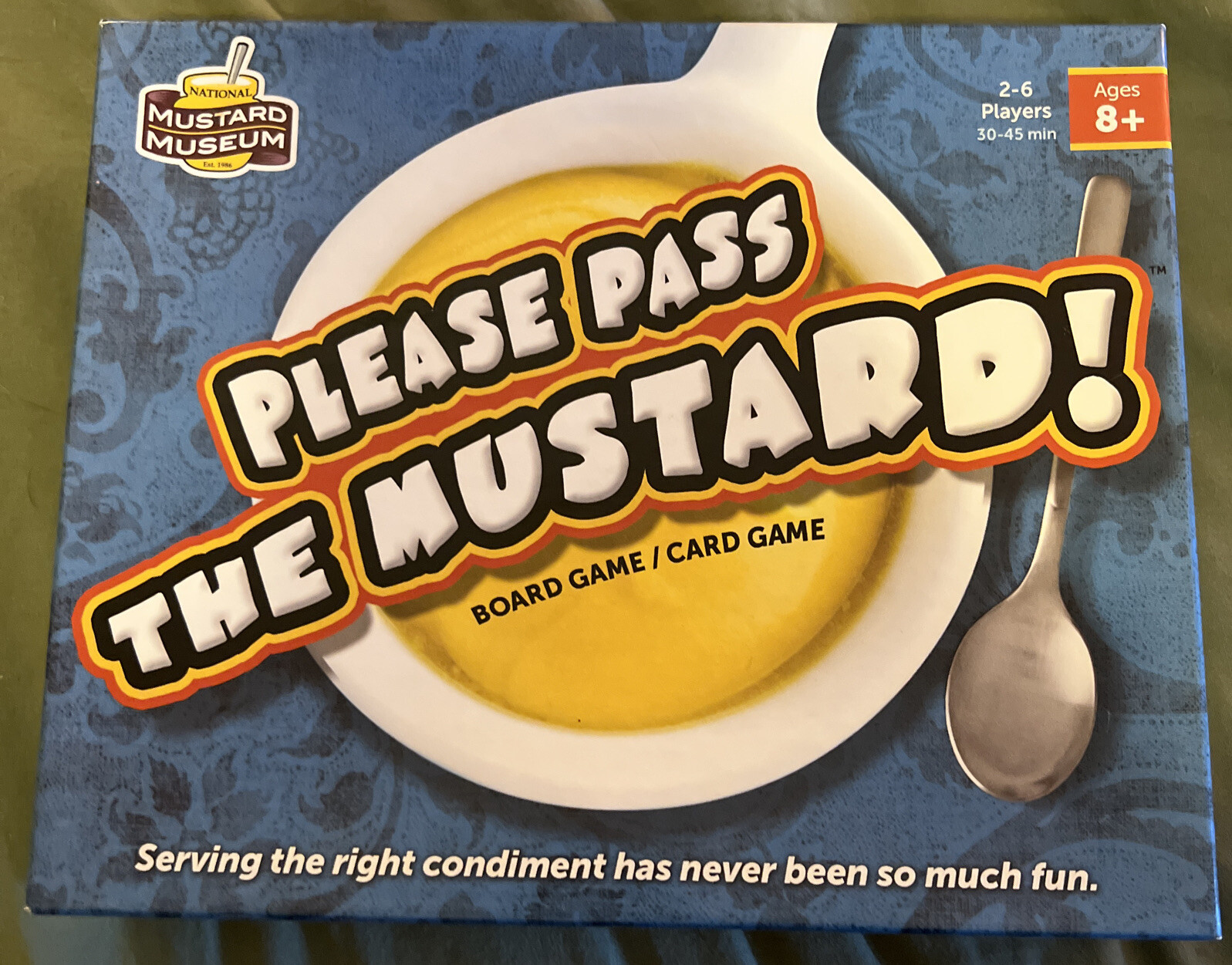 Please Pass the Mustard Board Game 2-6 Players Ages 8+ | eBay