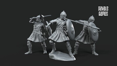 Set of 6 Visigoths - Davale Games/Fantasy/Middle Earth/Tabletop ...