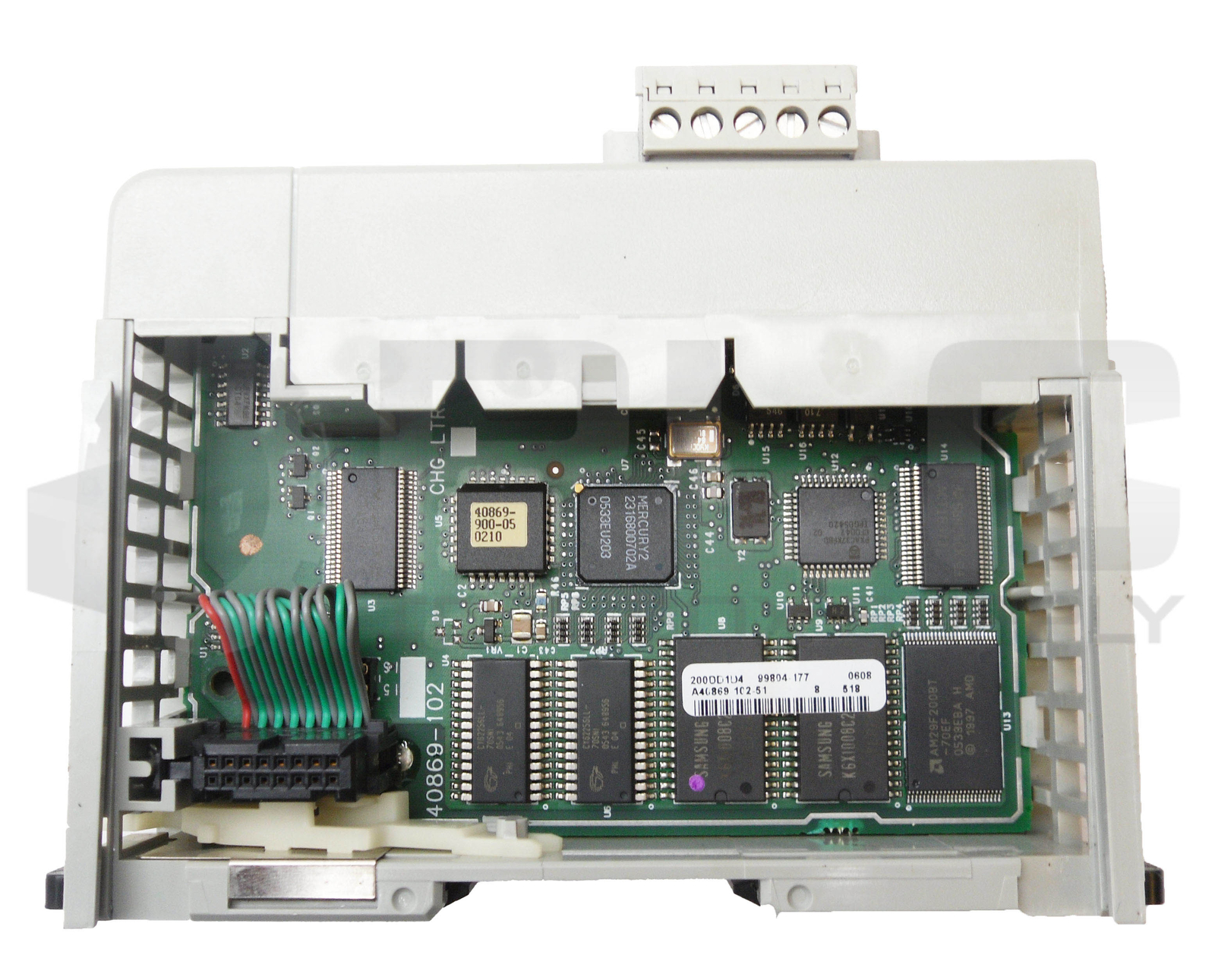 ALLEN BRADLEY 1769-SDN /B COMPACT I/O MODULE W/1769-ECR /A END CAP ...