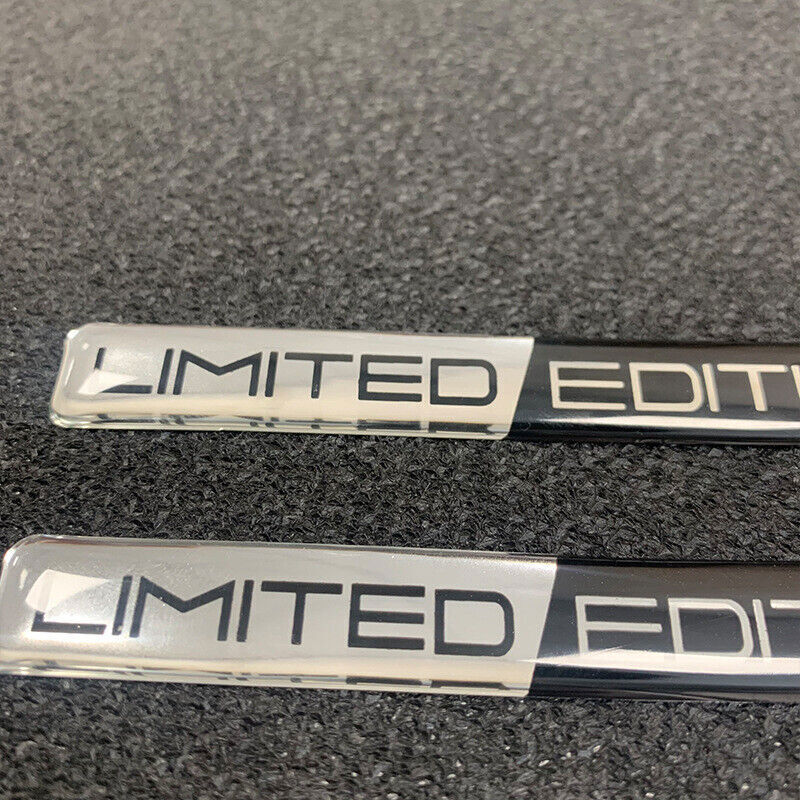 2pcs 3D Limited Edition Logo Car Styling Emblem Badge Sticker Decal ...