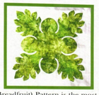 The Ulu Breadfruit Wall Quilt Pattern Traditional Hawaiian Folk Art | eBay