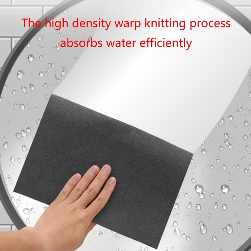 Microfiber Cleaning Cloth Strong Water Absorbent Lint for Glass Window ...