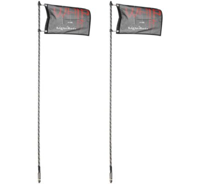 WHIP IT Premium RGB Light Rods 5' Black Pair SB-RGBR-152 | eBay