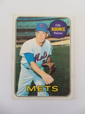 CAL KOONCE 1969 TOPPS BASEBALL CARD # 303 NEW YORK METS | eBay