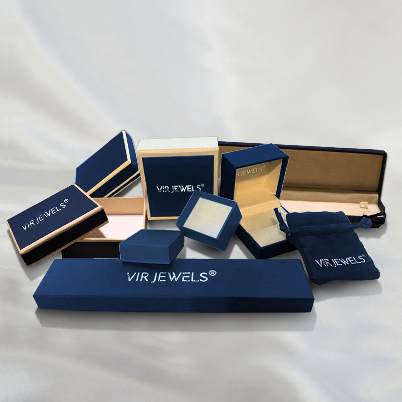 2/5 cttw Blue Topaz Ring .925 Sterling Silver with Rhodium Plating ...