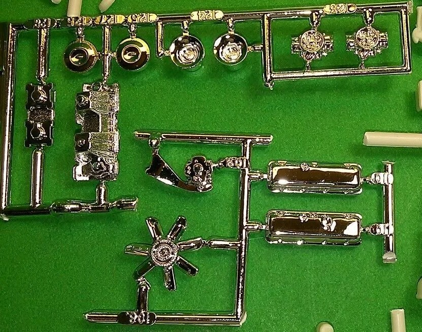 396 427 454 Gasser Drag Car Engine 1/25 AMT Tunnel Ram Dual Carbs No ...