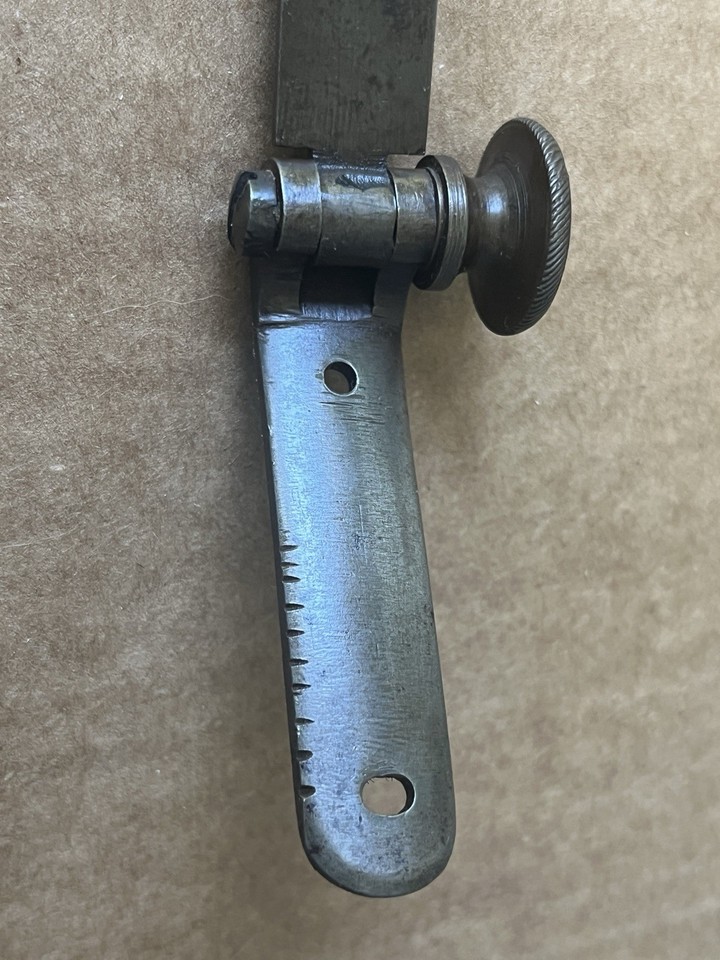 *RARE* Antique Plains / Buffalo Heavy Caliber Rifle Rear Vernier Tang ...