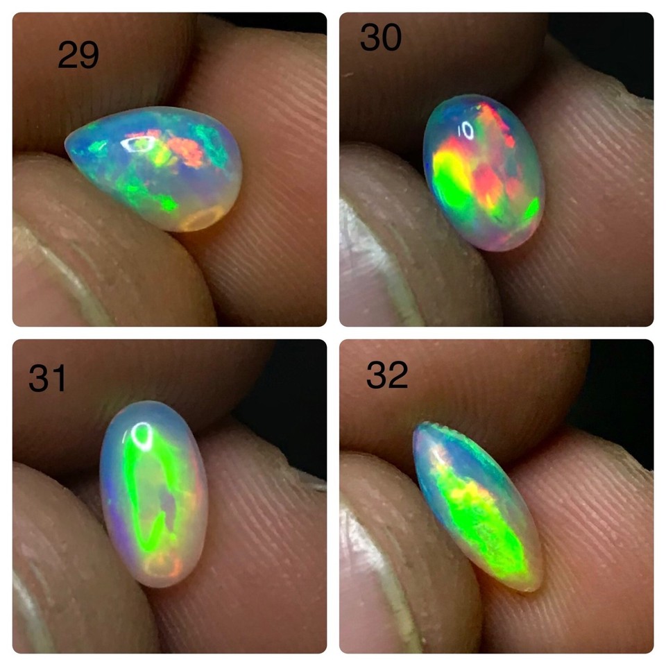 Natural Welo Ethiopian Opal Loose Gemstone Fire Opal Size AAA+NS-26 | eBay