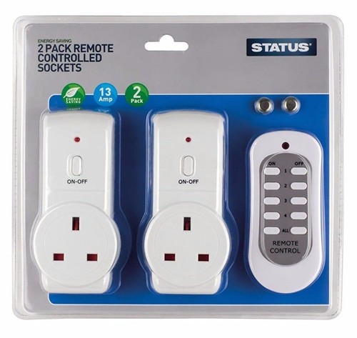 Status SREMSOC2PK3 Control Switch Socket - 2 Pack for sale online | eBay