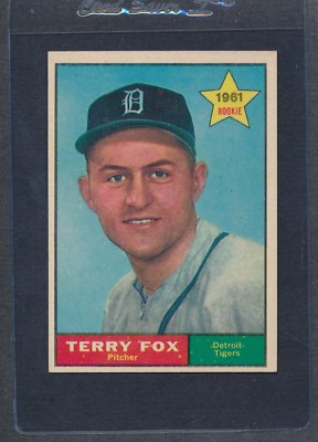 1961 Topps #459 Terry Fox Tigers EX/MT *3703 | eBay
