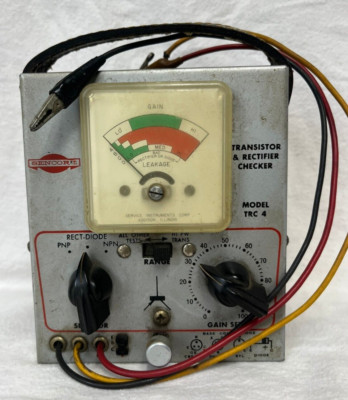 SENCORE MODEL TRC-4 TRANSISTOR & RECTIFIER TESTER Untested | eBay