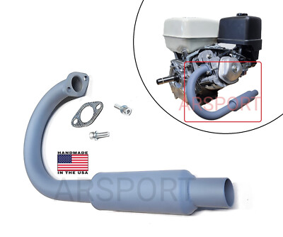 Exhaust & Muffler Pipe for Predator Max 459cc & Predator 301, 420 ...