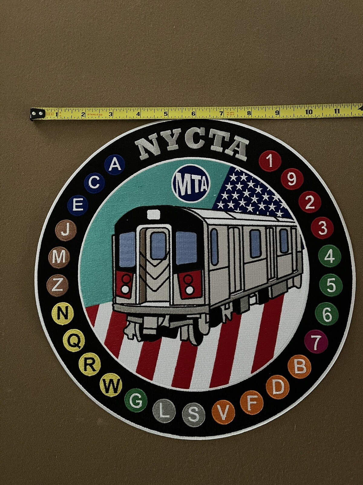 NYCT Subway Lines Patch. | eBay
