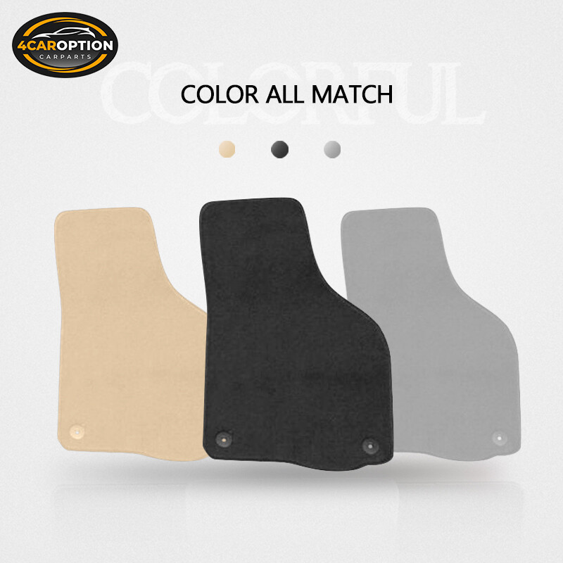 Fits 06-09 Volkswagen Golf Rabbit GTI Floor Mats Carpet Front & Rear ...