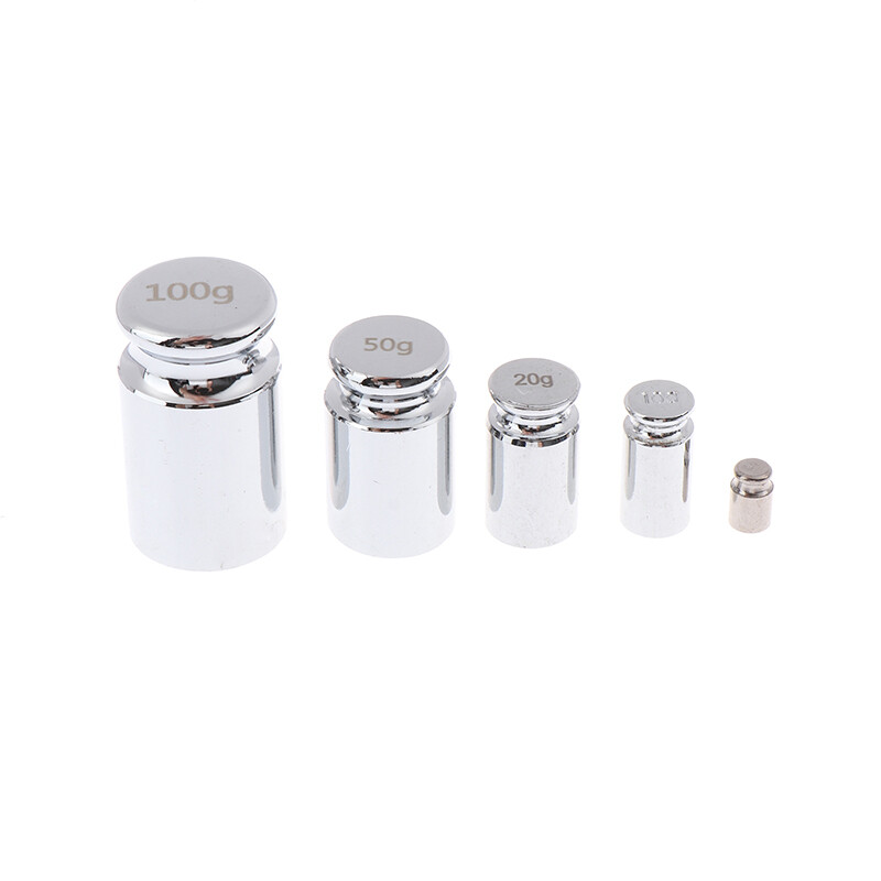 2g/10g/20g/50g/100g Grams Scale Weights Chrome Plating Accurate ...