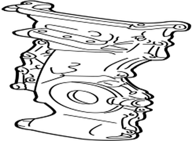 11310-28070 Toyota Cover Sub-assy Timing Chain or Belt 1131028070 ...