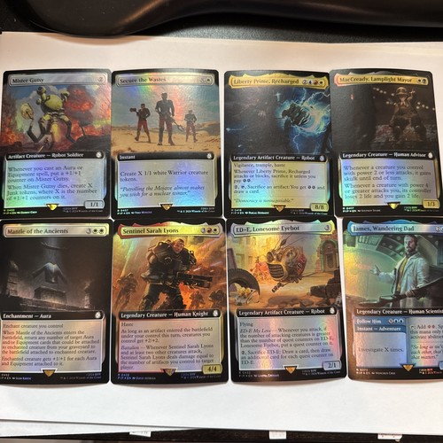 Universes Beyond: Fallout Lot 8 cards See Pics! Foil NM PIP Lot 187 | eBay