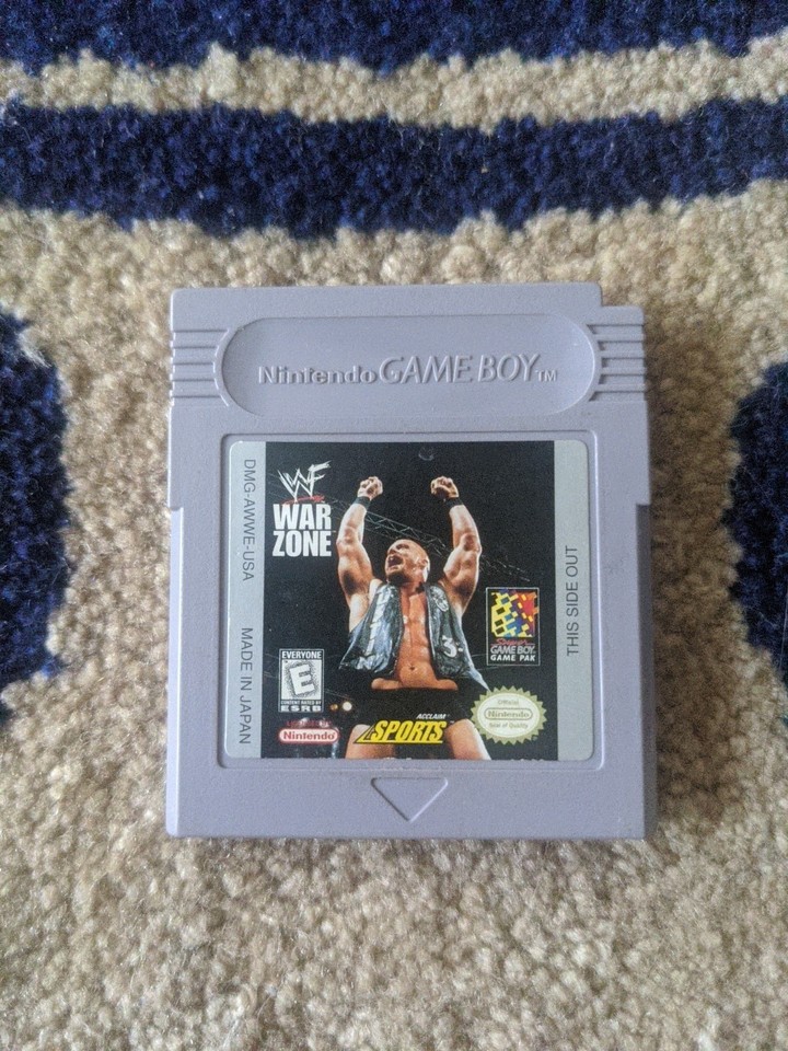 NINTENDO GAMEBOY GAME WF War Zone Sports-Game Only | eBay