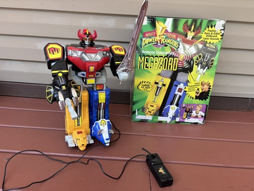 Mighty Morphin Power Rangers Megazord 14" Remote Control 1994 ...