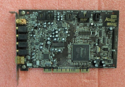 Creative Sound Blaster Audigy SB0090 EAX Advanced HD PCI Sound Card ...