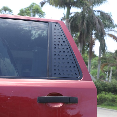 Alloy Rear Window Triangular Glass Cover For Land Rover Freelander 2 ...