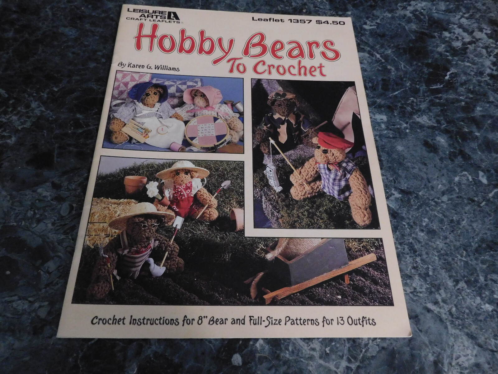 Hobby Bears to Crochet by Karen G Williams | eBay