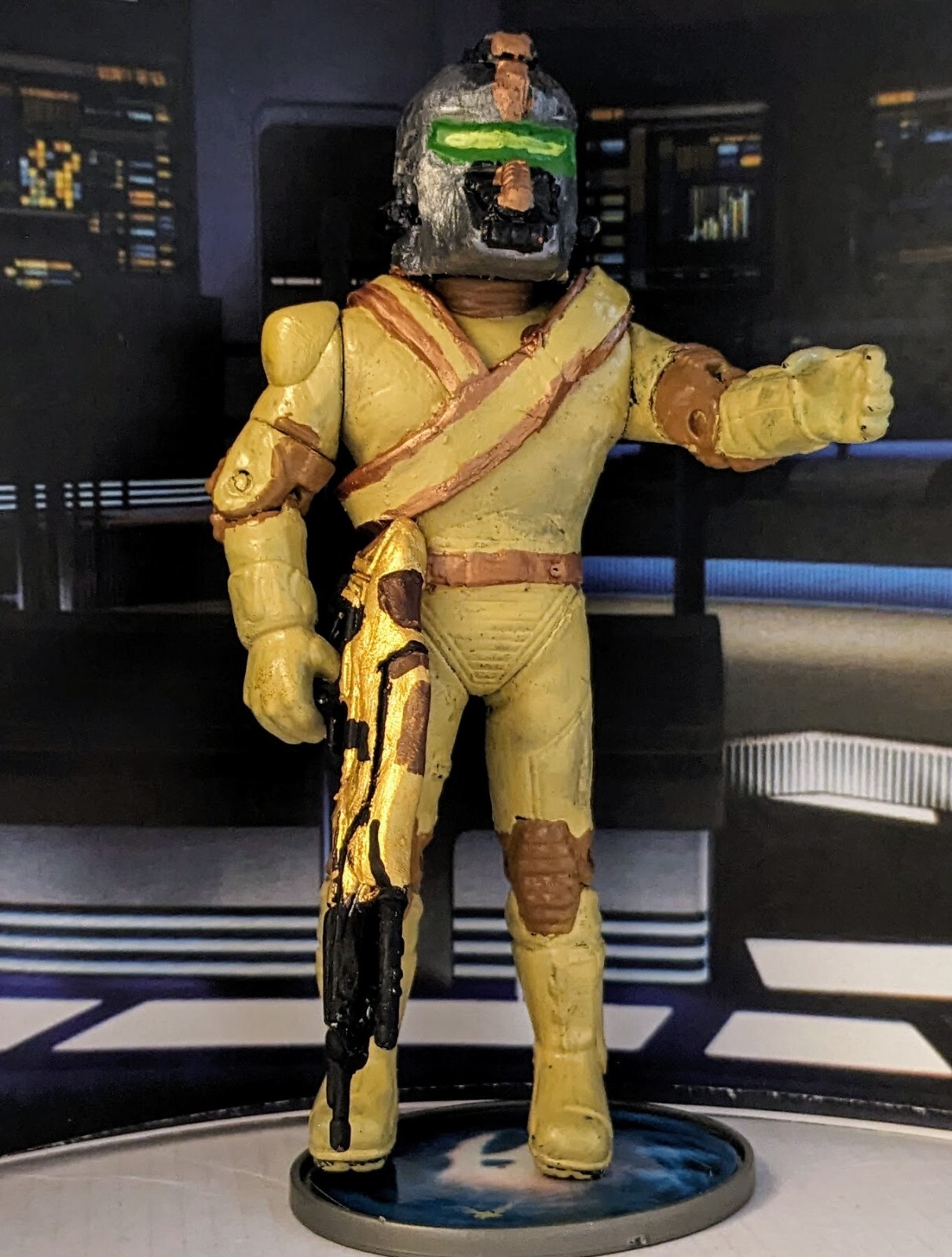 Star Trek Playmates Custom Breen Figure DS9 Deep Space Nine Alien ...