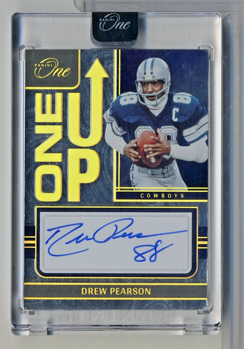 2022 Panini One - One Up Autographs Drew Pearson #289 /10 (AU) for sale ...