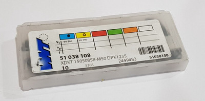 10pcs XDKT 150508SR-M50 DPX1235 WNT CARBIDE MILLING INSERTS | eBay