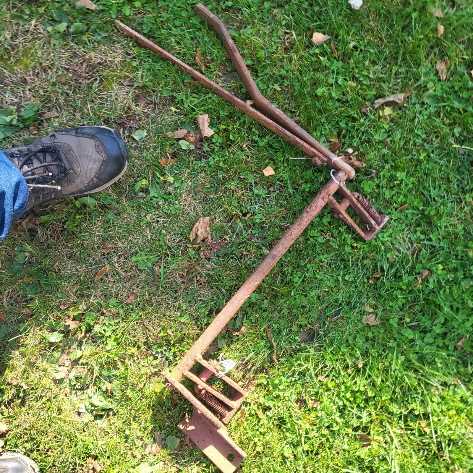 Farmall Cub 189 2 way plow chain lifting Dirt Plow Latch Mechanism Ih ...