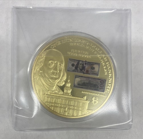 AMERICAN MINT Benjamin Franklin One Hundred Dollar Bank Note ...