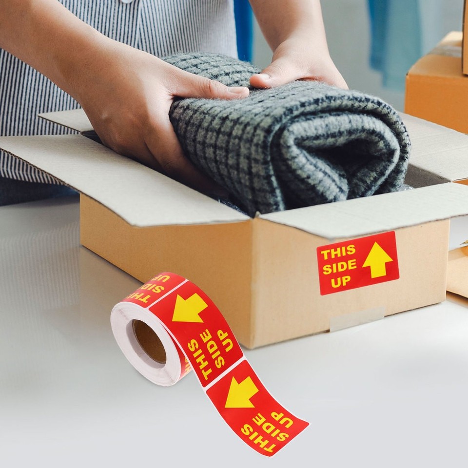 Fragile Stickers for Packaging Warning Label Packing Boxes Shipping ...