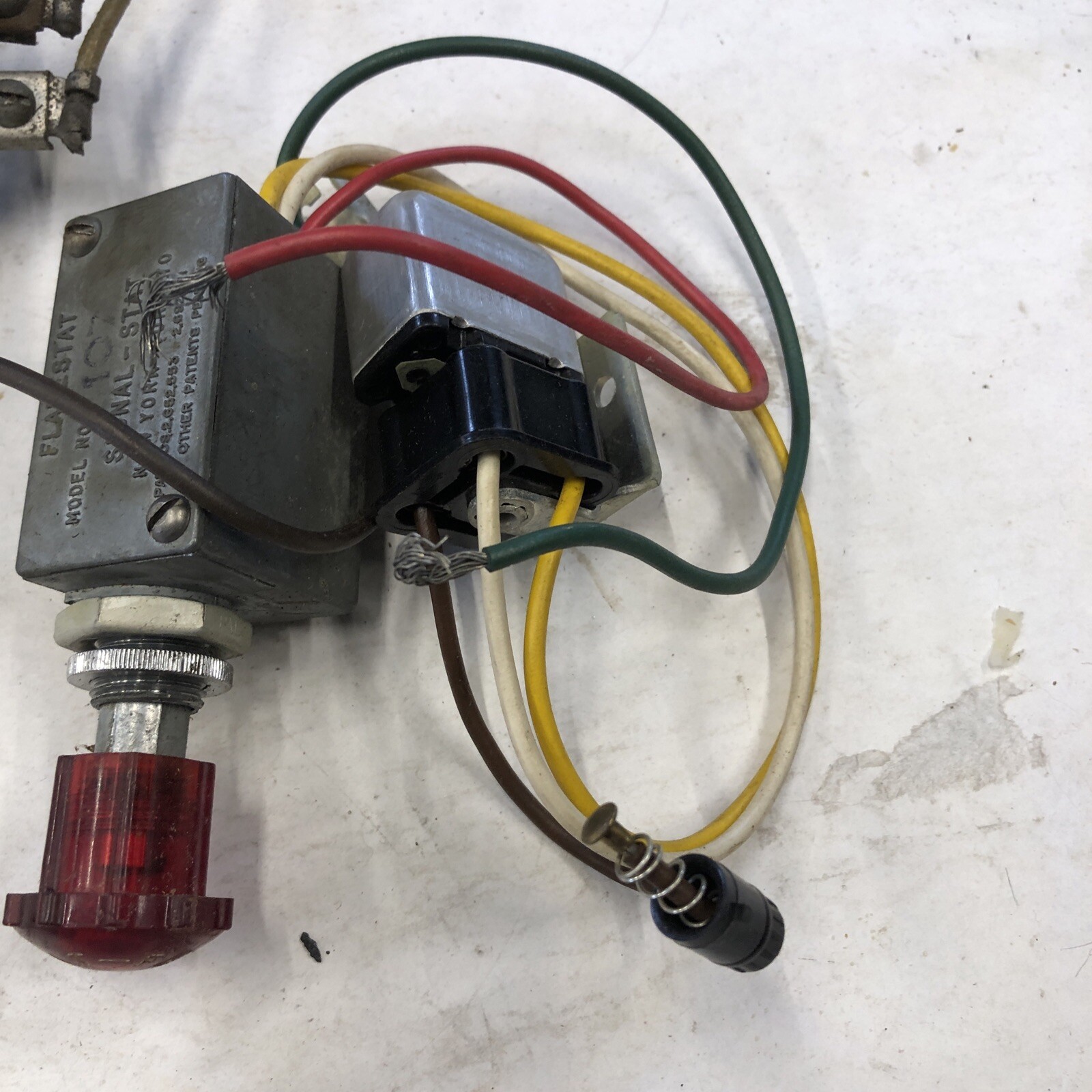 NOS FLARESTAT 107 12V Emergency Hazard 4 way Flasher Light Switch ...