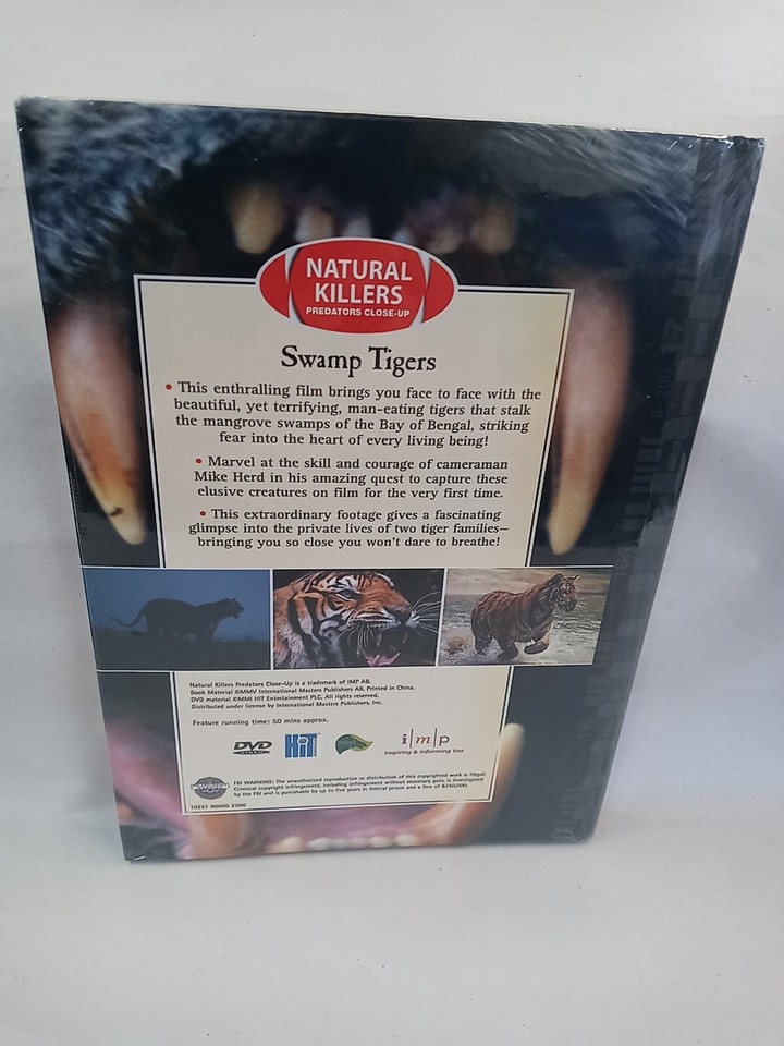 Swamp Tigers DVD Documentary Natural Killers SEALED NEW | eBay