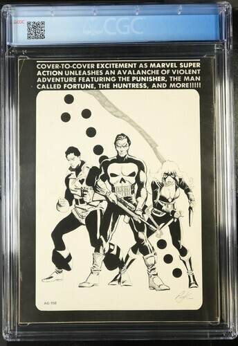 Marvel Super Action 1 197CGC 7.5 - Bob Larkin Cover - Punisher - 1st ...