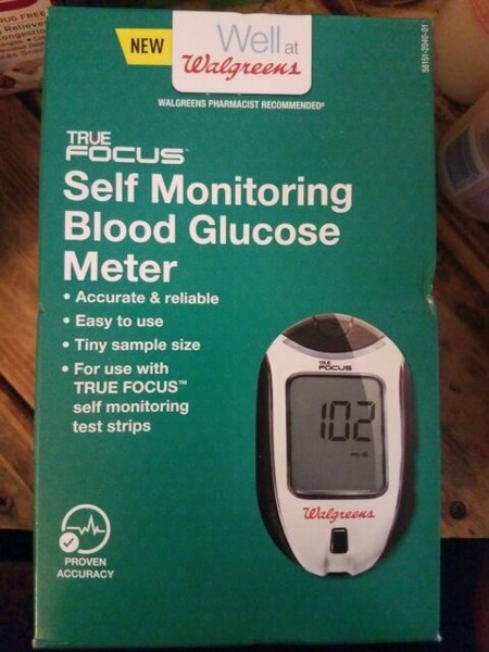 Walgreens True Focus Self Monitoring Blood Glucose Meter for sale ...