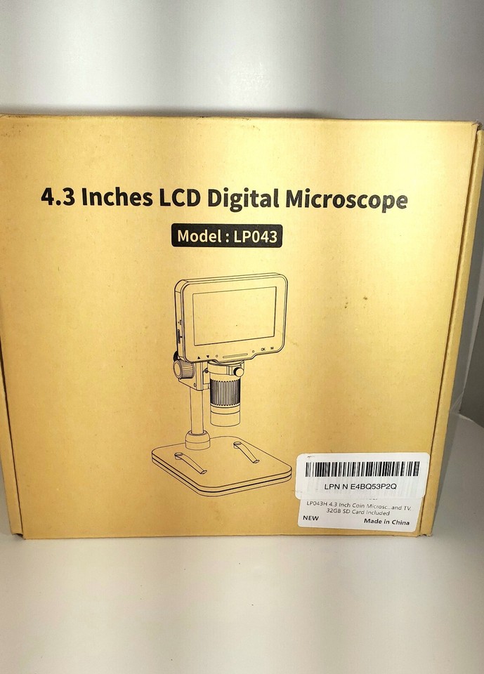 LP043 4.3 Inches IPS HD Screen Digital Microscope Industrial Microscope ...