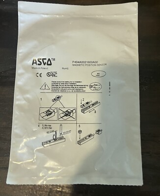 NUMATICS (ASCO) MAGNETIC POSITION SENSOR, P494A0021600A00, BRAND NEW ...
