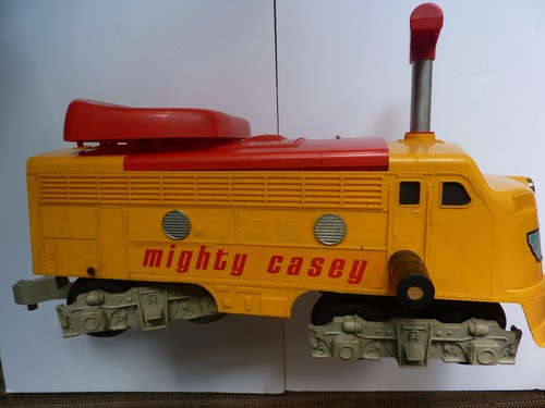 Vintage Remco 1970 Mighty Casey Electric Ride On Train Locomotive No ...