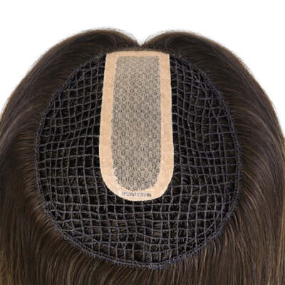 Integration Fishnet Silk Top Hair Topper for Woman 16" | eBay